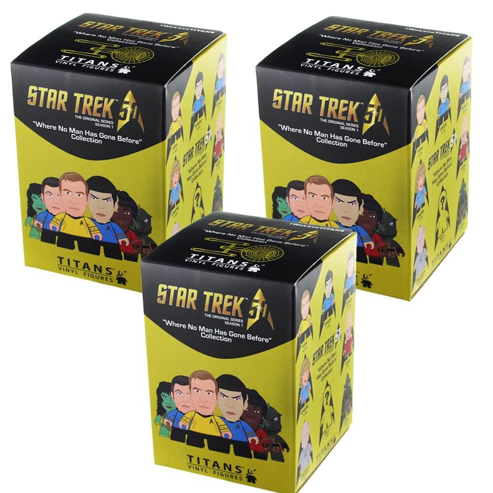 Star Trek TOS Blind Bag Vinyl Figure, Lot of 3 | Michaels