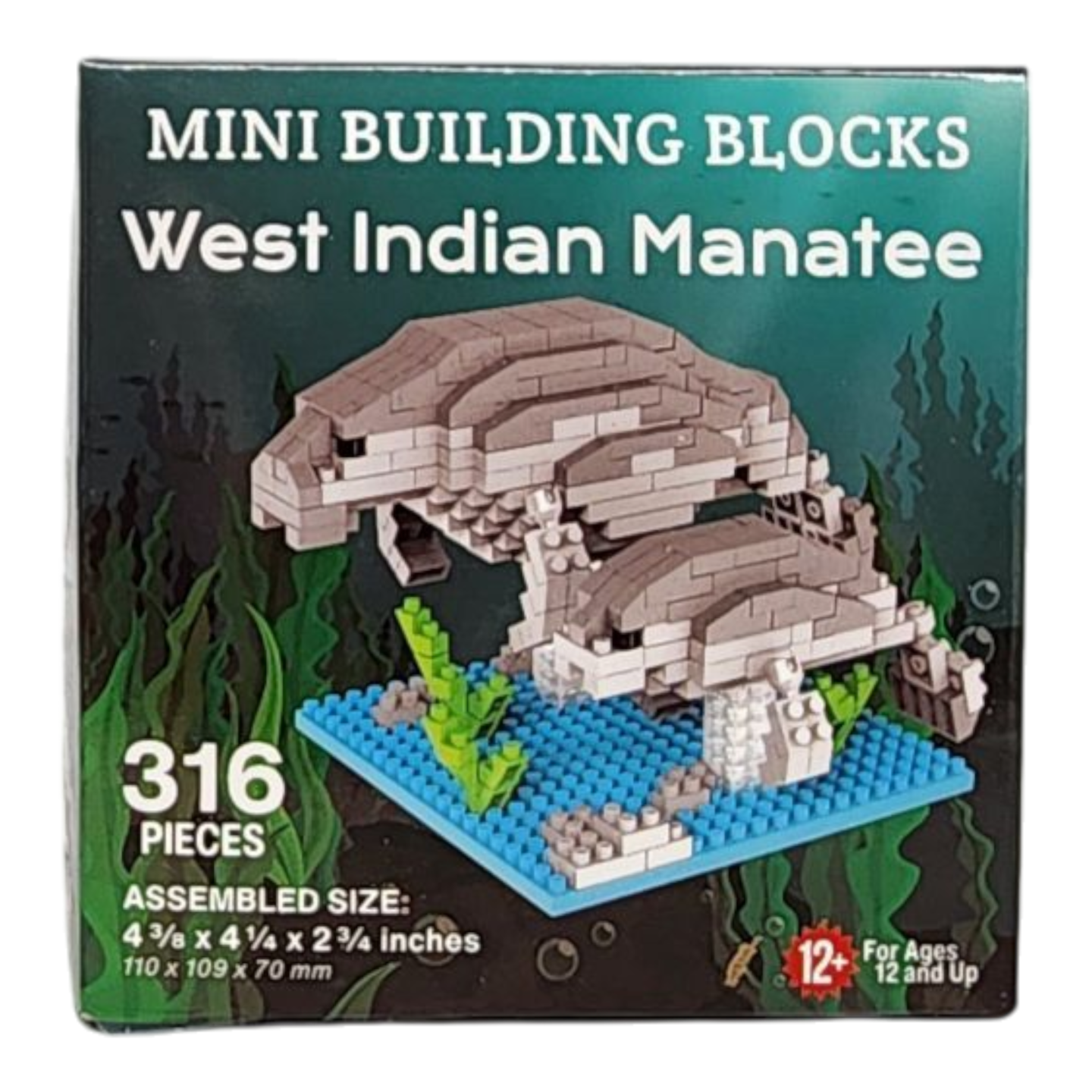 Mini Building Blocks - West Indian Manatee | Michaels