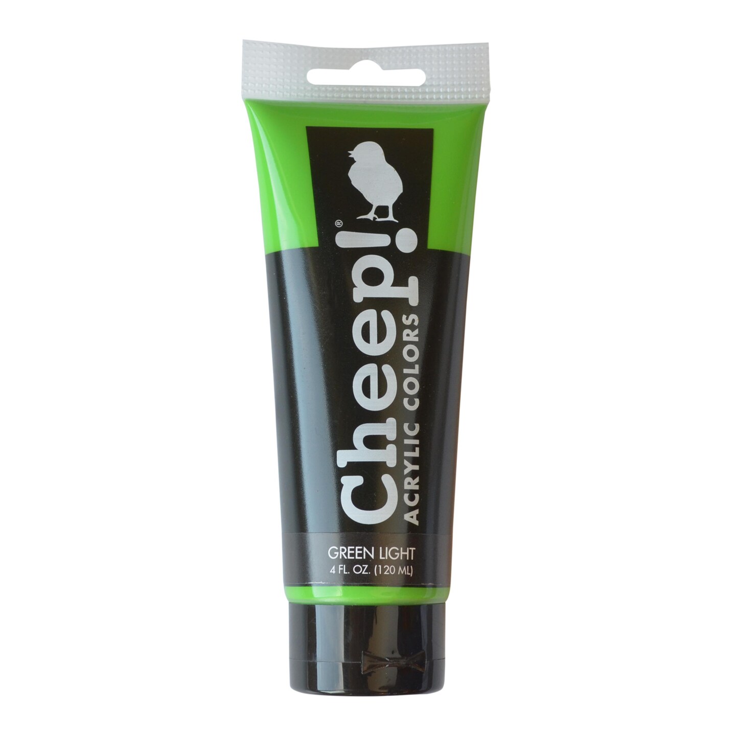 Cheep! Acrylic Paints, 4 oz. Tube - Green Light, Perfect for Artists ...