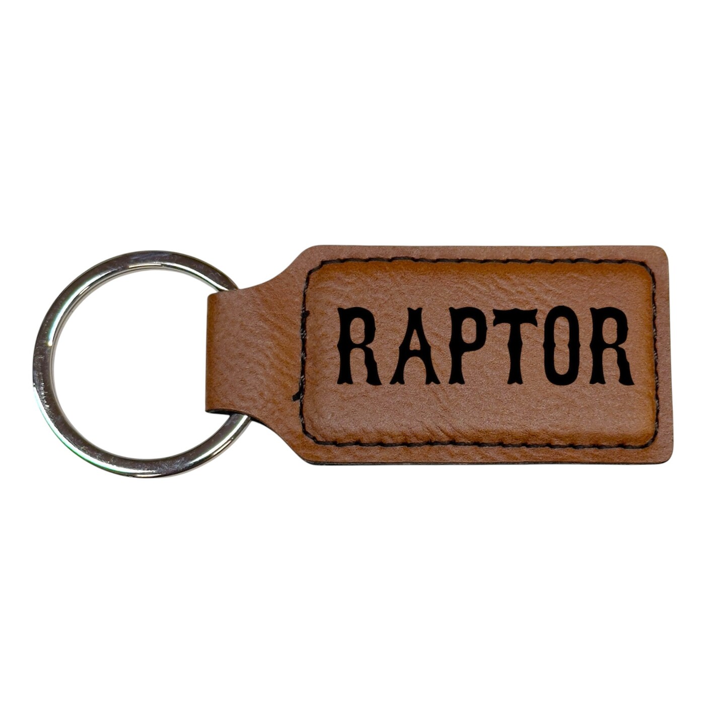 Keychain - Rectangle - Raptor - Leather | Michaels