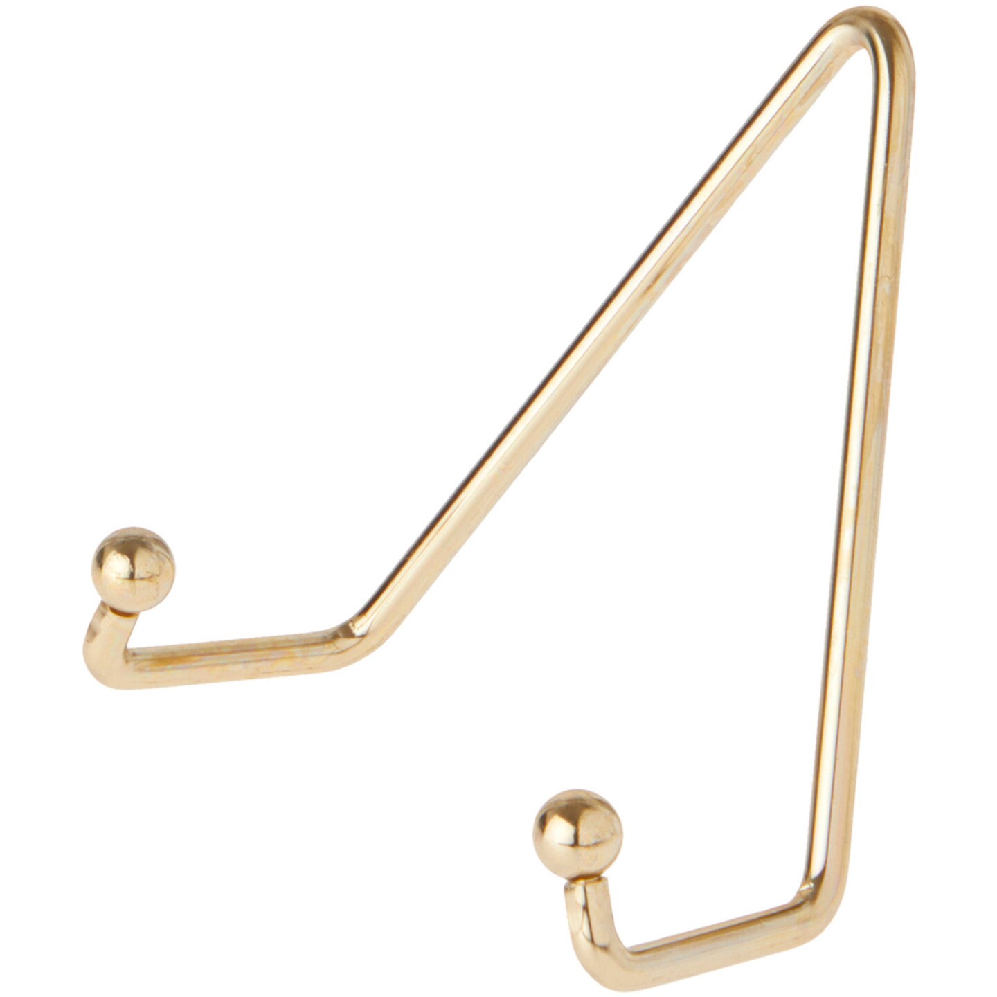 Bard's Shiny Gold-toned Wall Mountable Plate Hanger, 4.25" H x 3.75" W ...