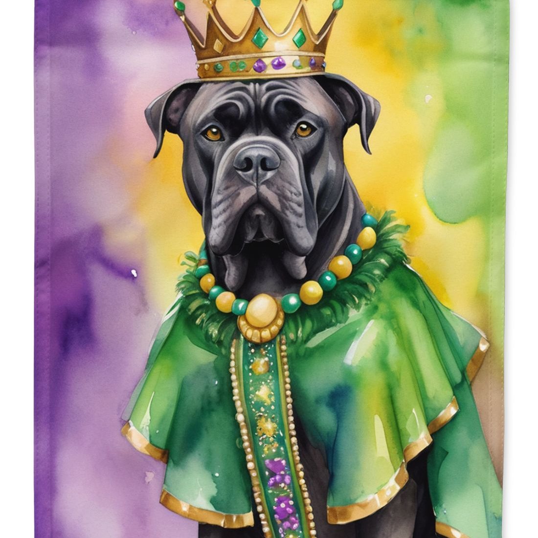 Edge Collections - 11.25" X 15.50" - Multicolor - Cane Corso King of ...