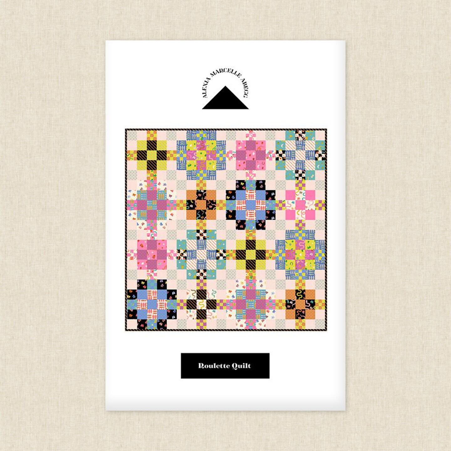 Roulette Quilt (ama 106) | Alexia Marcelle Abegg | Sewing Pattern ...