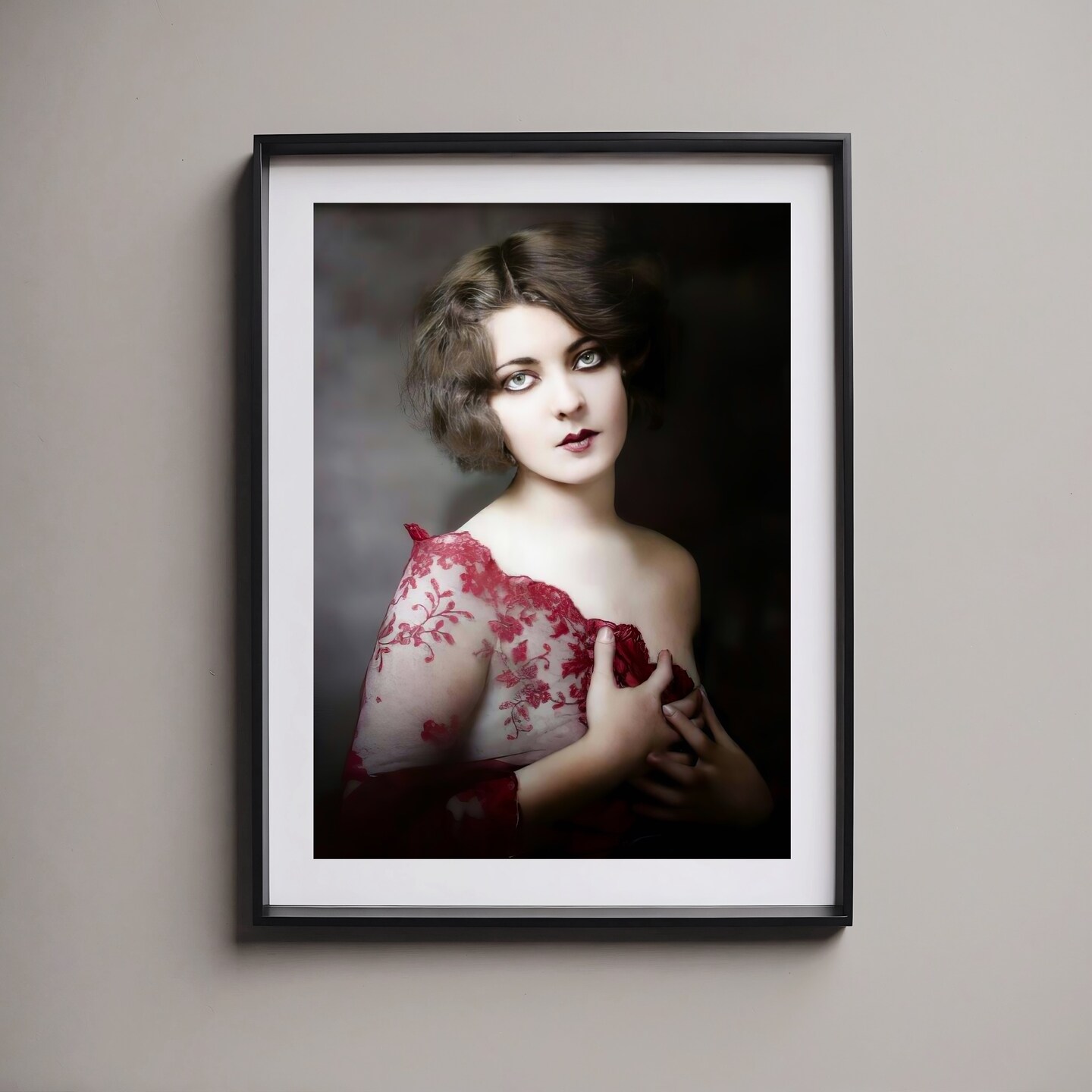 Ziegfeld Follies showgirl Marion Benda c. 1920's, color, multiple sizes ...