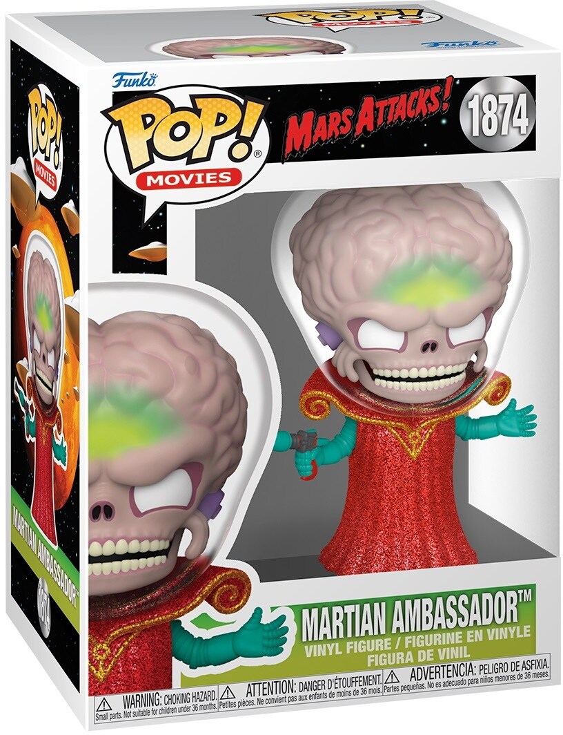 FUNKO POP! Movies: Mars Attacks - Martian Ambassador [COLLECTABLES ...