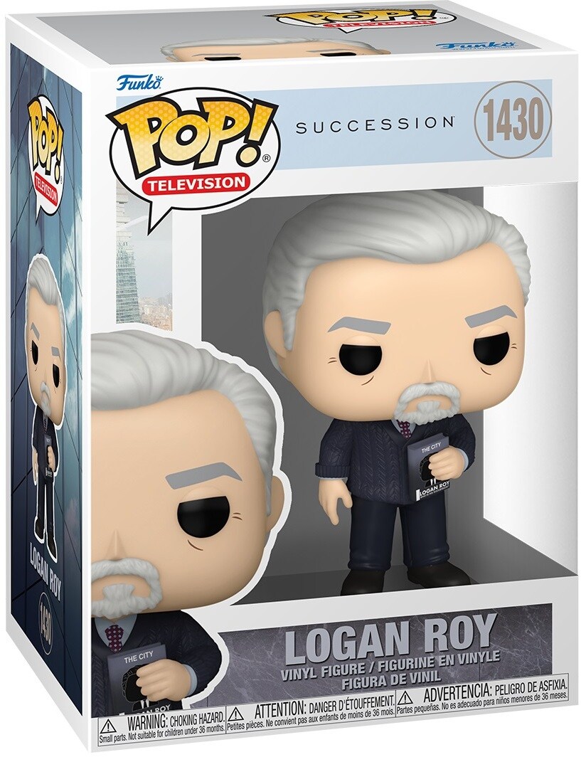 FUNKO POP! TELEVISION: Succession S1 - Logan Roy [COLLECTIBLES] Vinyl ...
