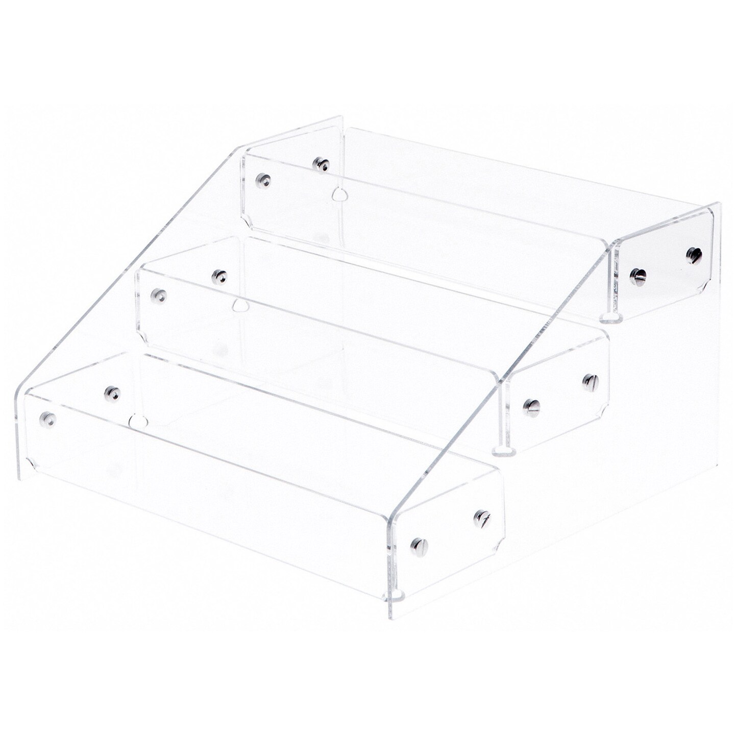 Plymor Clear Acrylic 3-Level Forward-Tilt Card Display Rack | Michaels