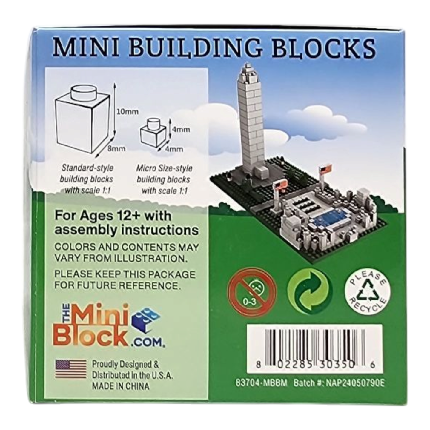 Mini Building Blocks - Washington Monument | Michaels