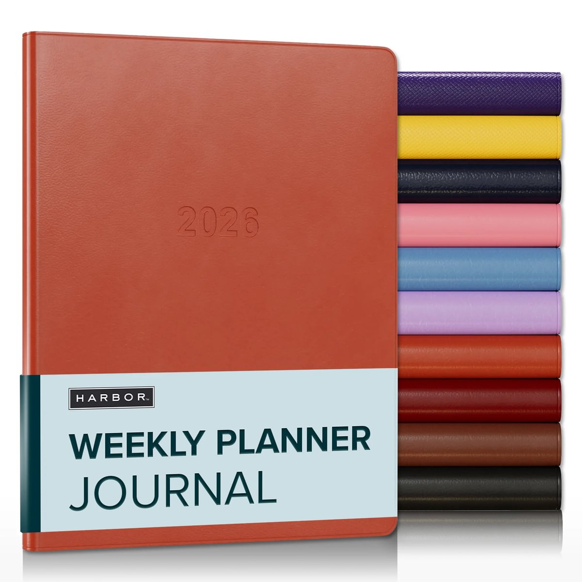 Harbor Weekly and Monthly Journal Notebook Planner 2026 - Lined ...