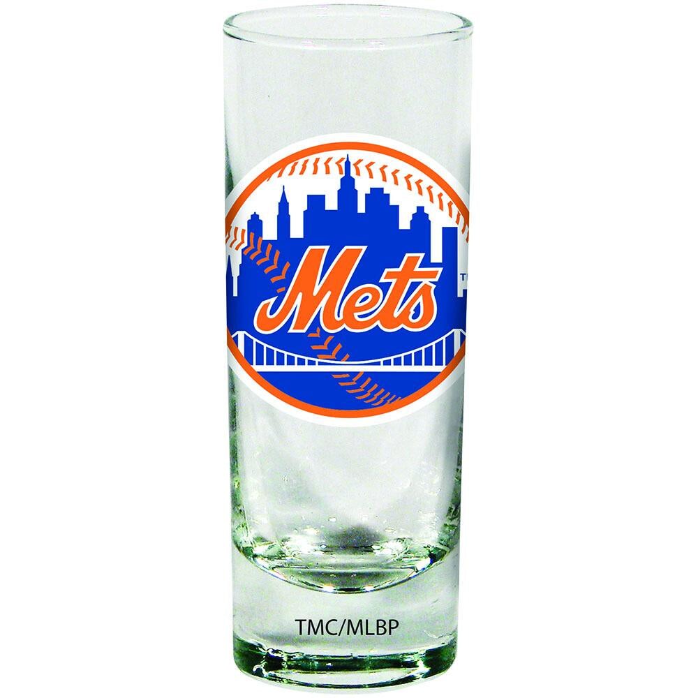 2oz Cordial Glass w/Large Dec | New York Mets | Michaels