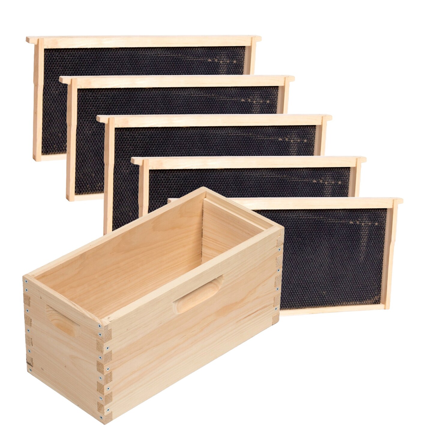 Stoney Acres Beekeeping Deep Nuc Box, Assembled Super or Brood Box with ...