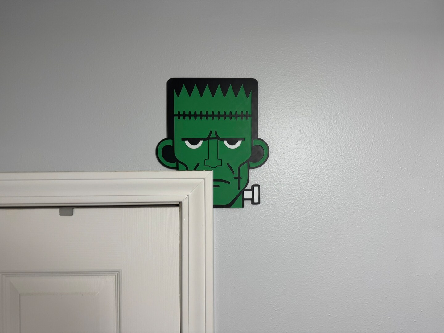 Frankenstein Halloween Decorations | Door Topper | 3D Printed | Custom ...