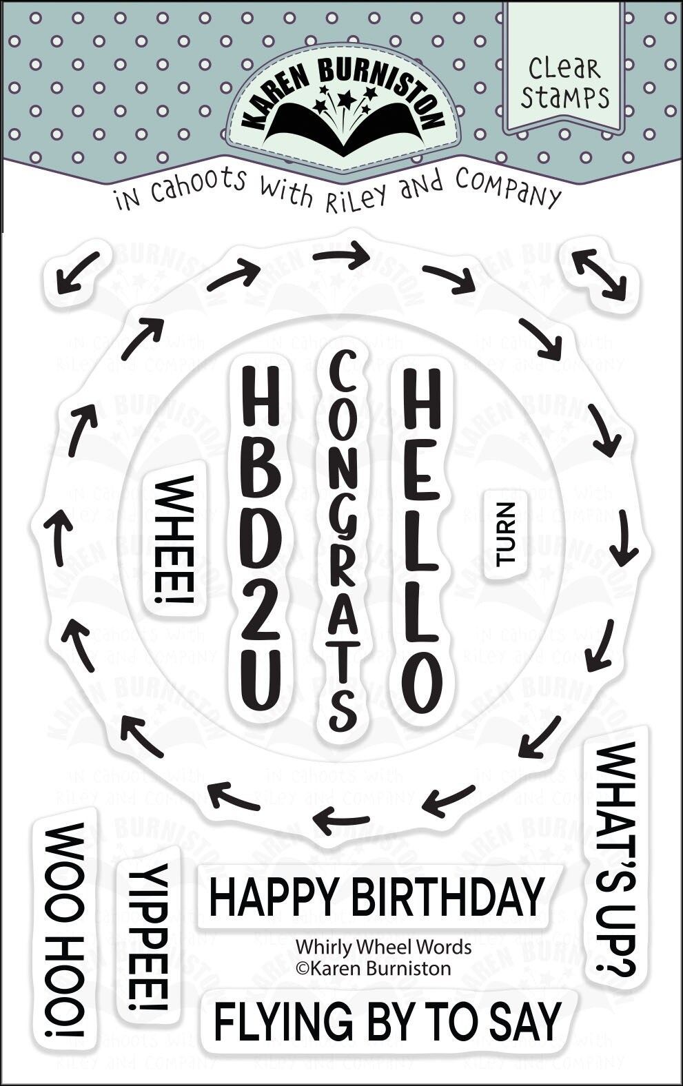 Karen Burniston Dies-Whirly Wheel Words | Michaels