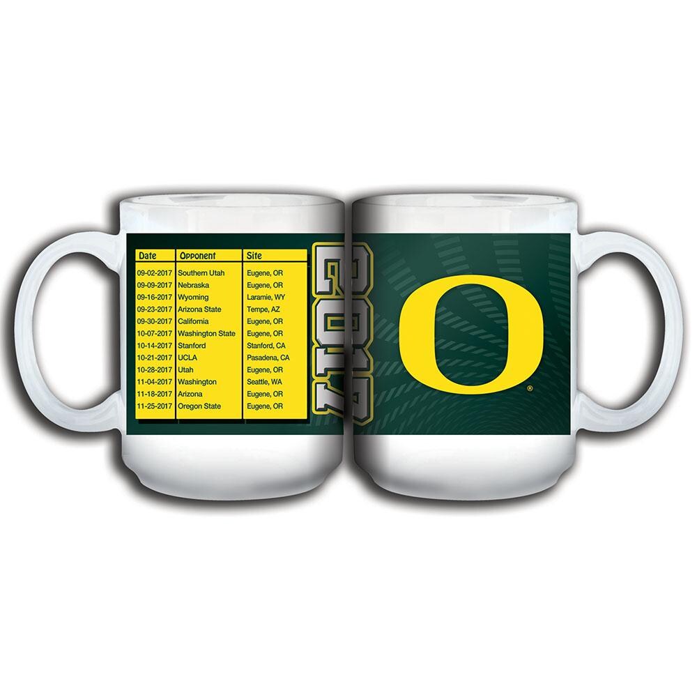 15oz White Schedule Mug | Oregon | Michaels