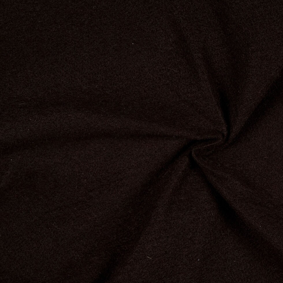 1 Yard Soft Acrylic Felt Fabric Chocolate Brown Medium Heavyweight ...