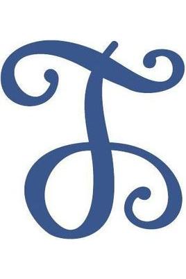 Vine Monogram Script Letter - Unfinished Wood | Michaels