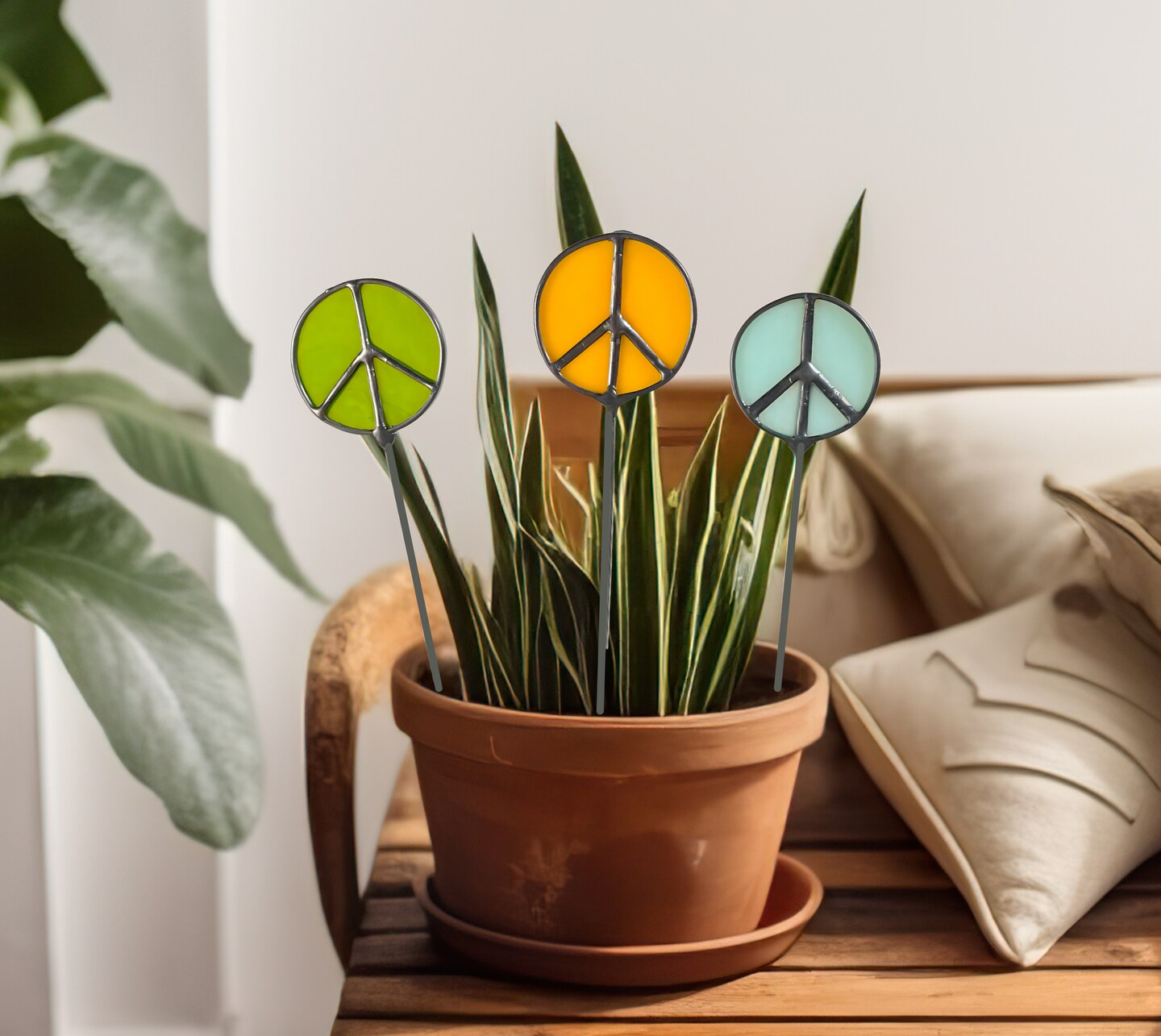 Peace Sign Plant Stake (Opaque) | MakerPlace by Michaels