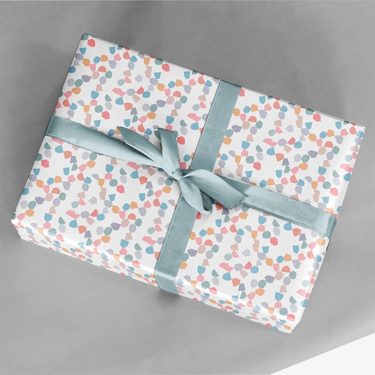 Cut Paper Terrazzo Gift Wrap | Michaels