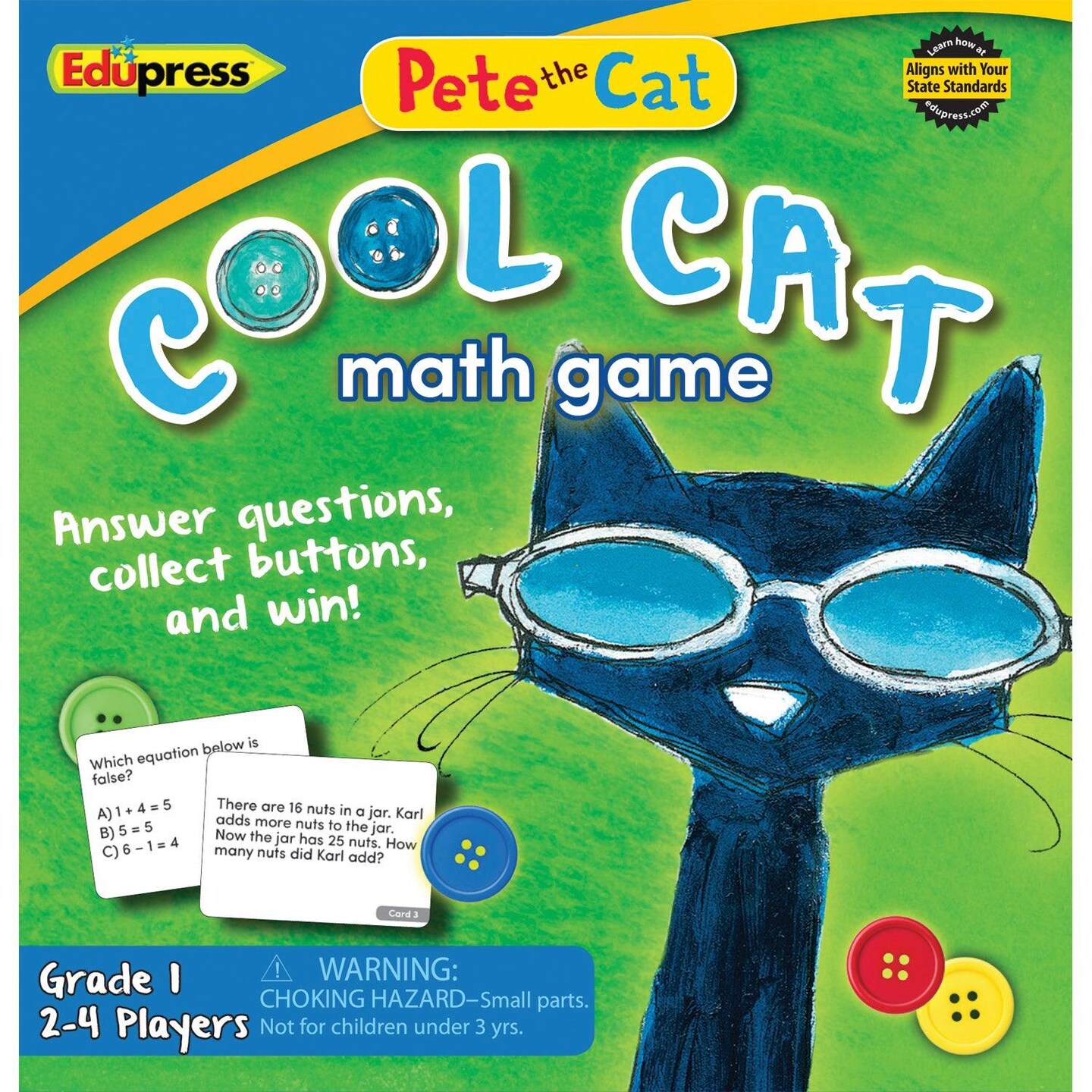 Pete the Cat® Cool Cat Math Game 1 | Michaels