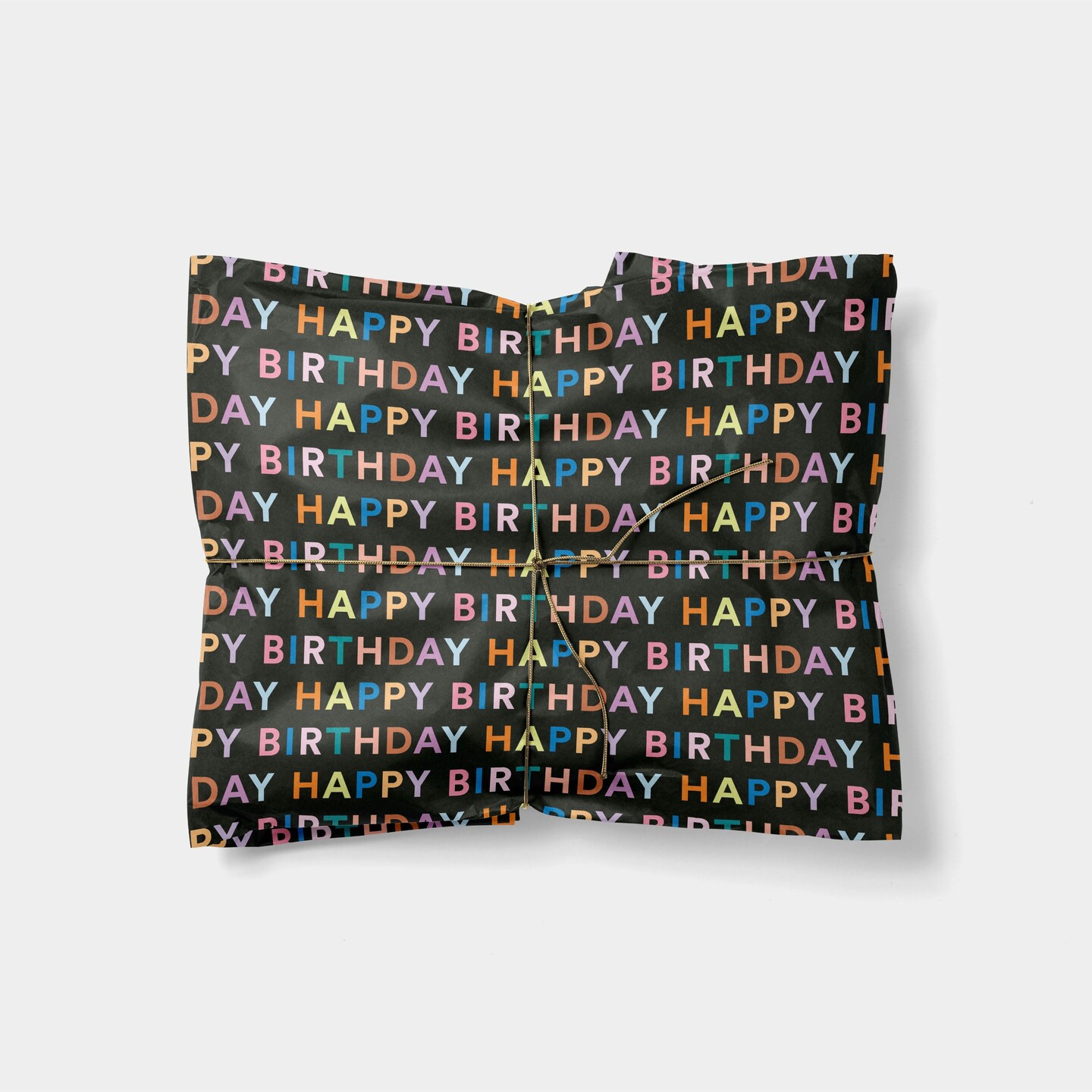 Colorful Letters "Happy Birthday" Gift Wrap VII | Michaels