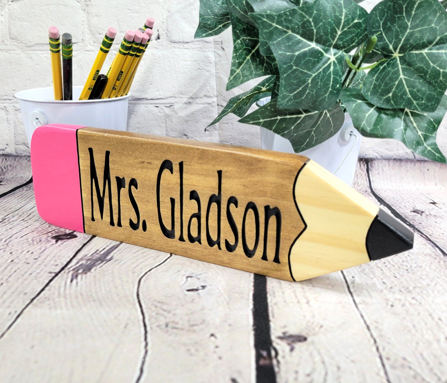 Personalized Pencil, Teachers Name Plates, Desk Name Plate, Classroom ...