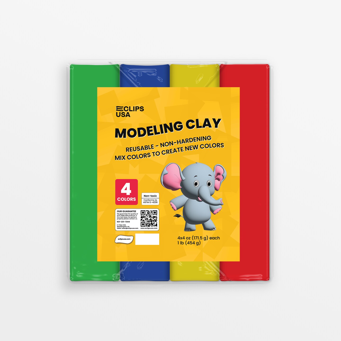 Modeling Clay for Kids, 4 Sticks, 1 lb – 24 Sets | Michaels