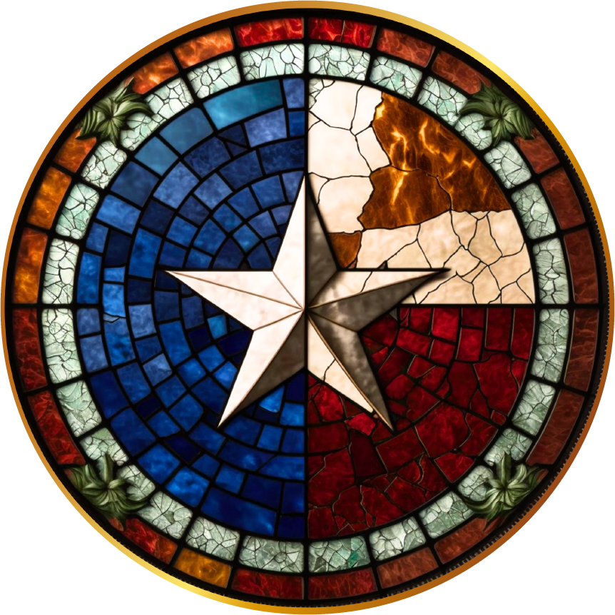 Texas Lone Star State Round Sign | Michaels