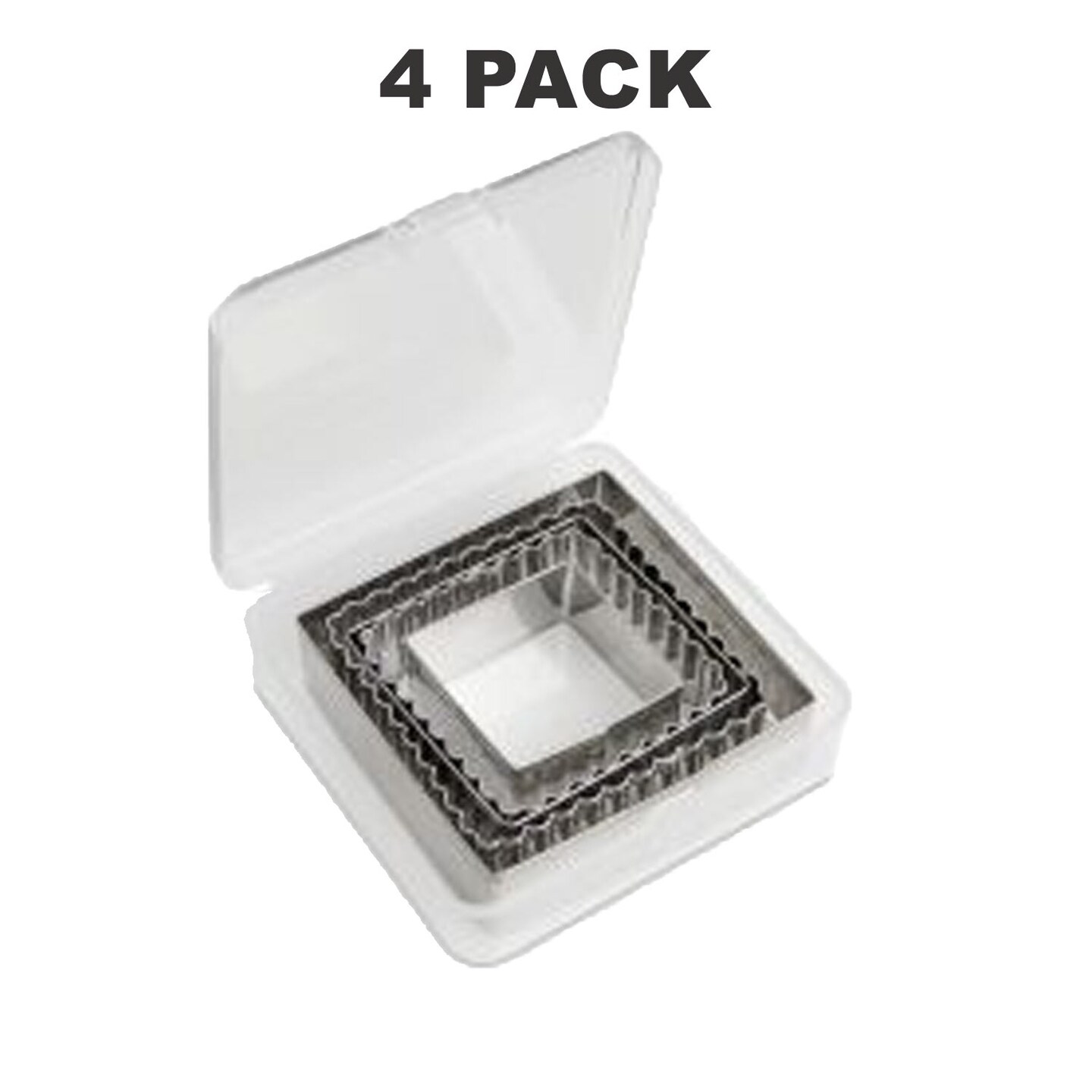 Square Metal Cookie Cutters for Precise Evenly Shaped Cookies | Michaels