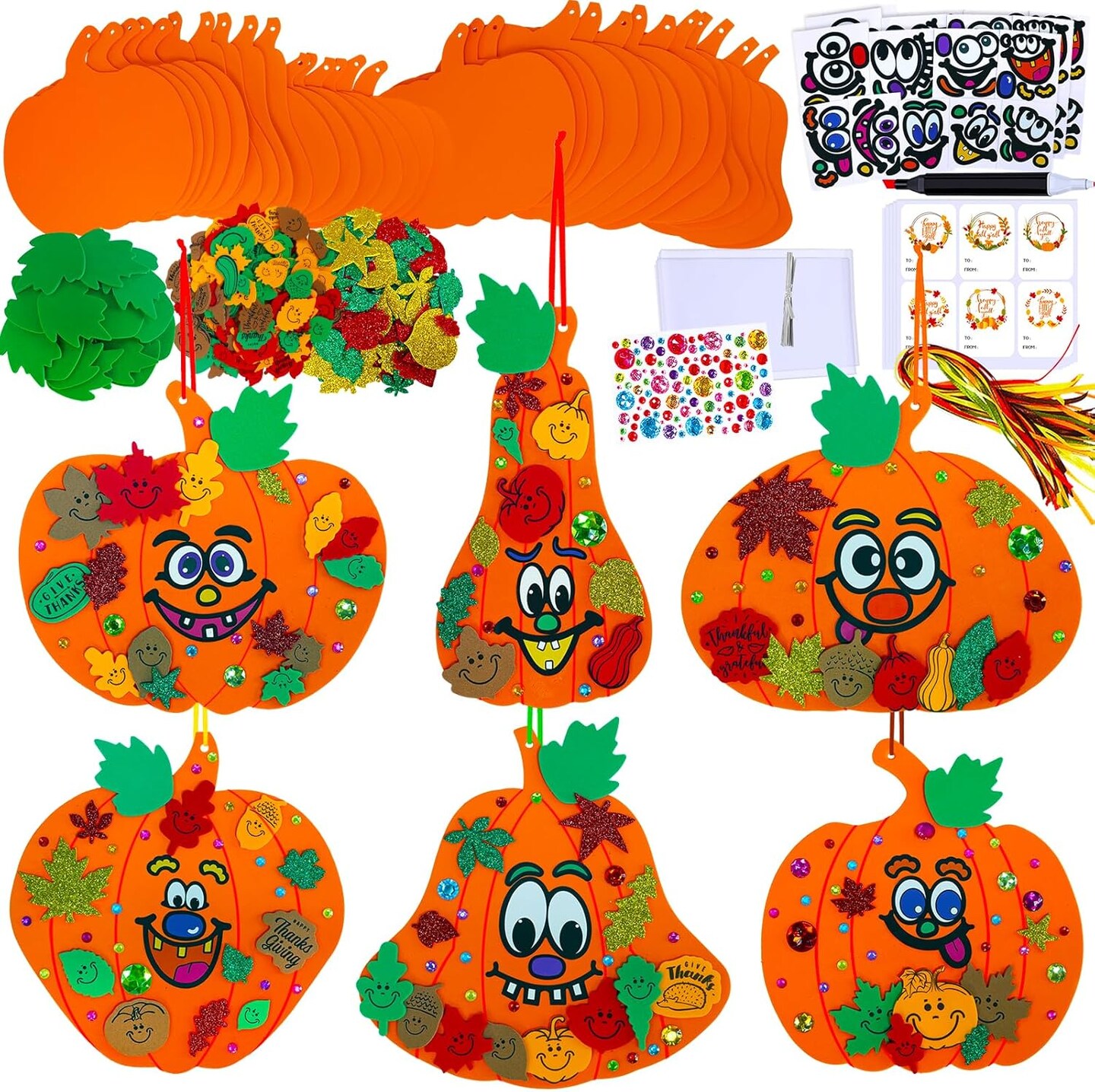 30 Sets Fall Pumpkin Craft Kits for Kids | Michaels