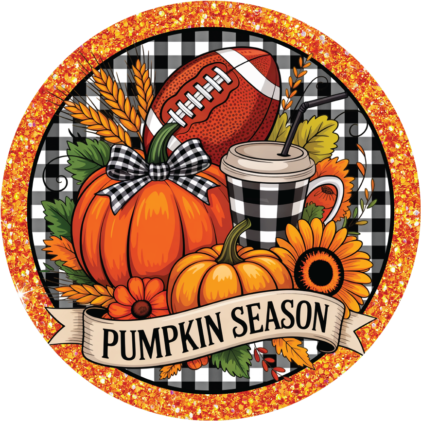 Pumpkin Season Fall Round Sign | Michaels