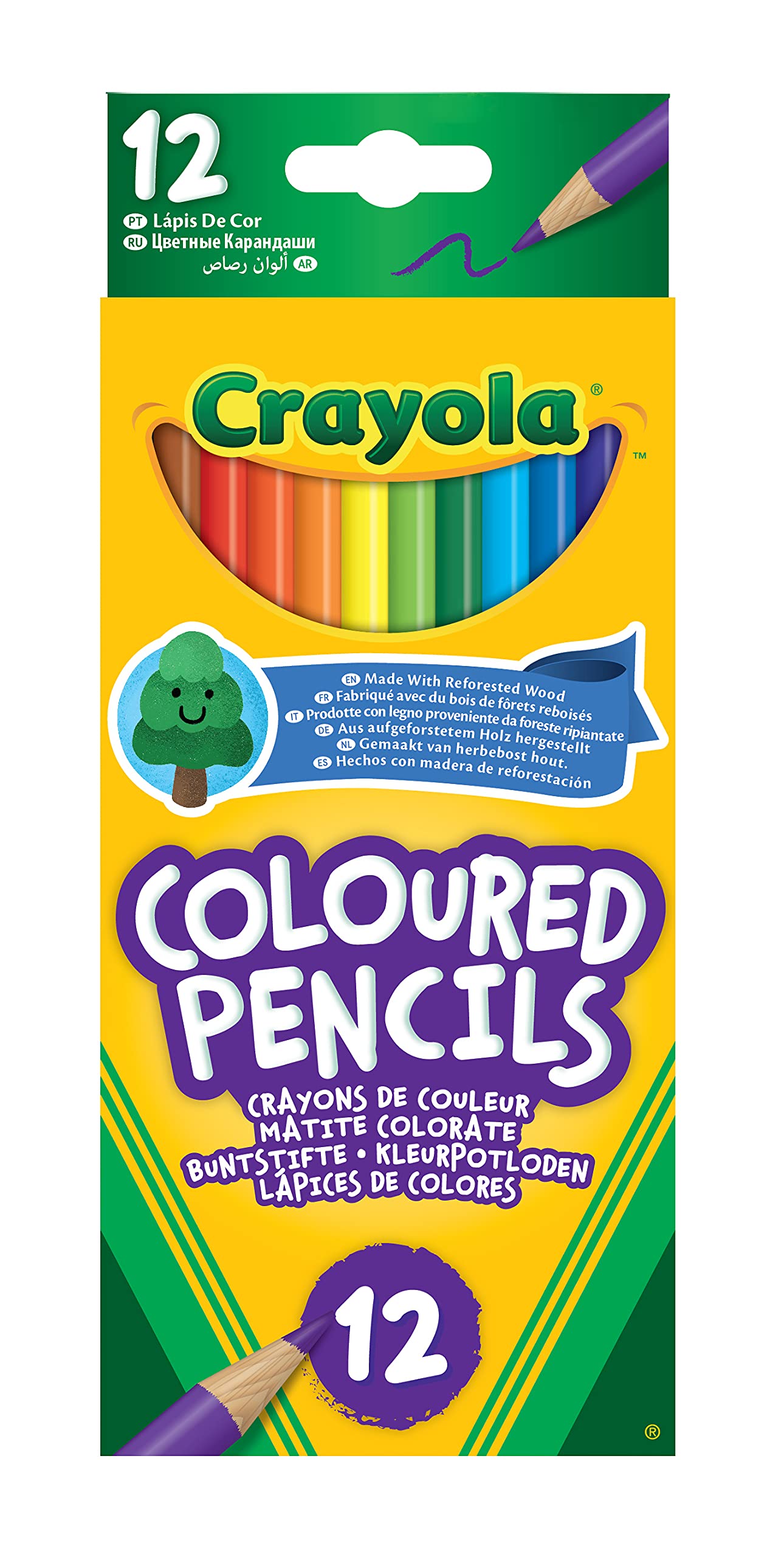 Colouring Pencils - Assorted Colours (Pack of 12) | A Must-Have for All ...