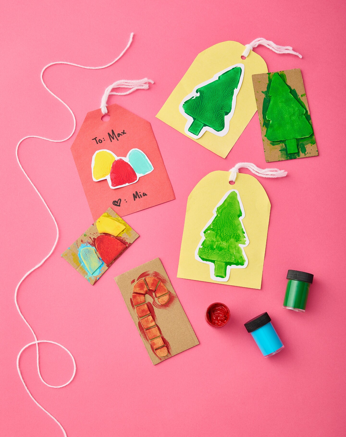 Winter Workshop: Foam Stamped Gift Tags | Classes | Michaels