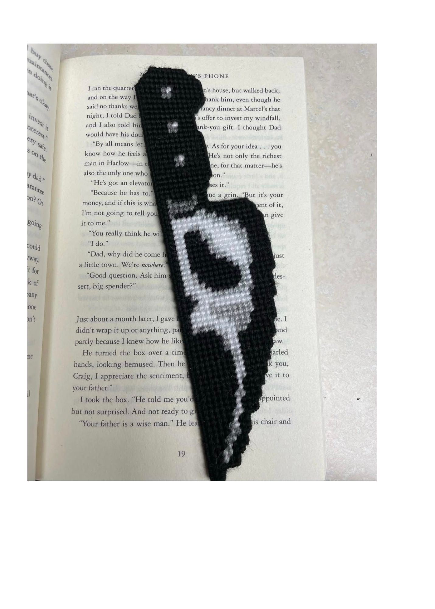 Ghost Face Bookmark | MakerPlace by Michaels