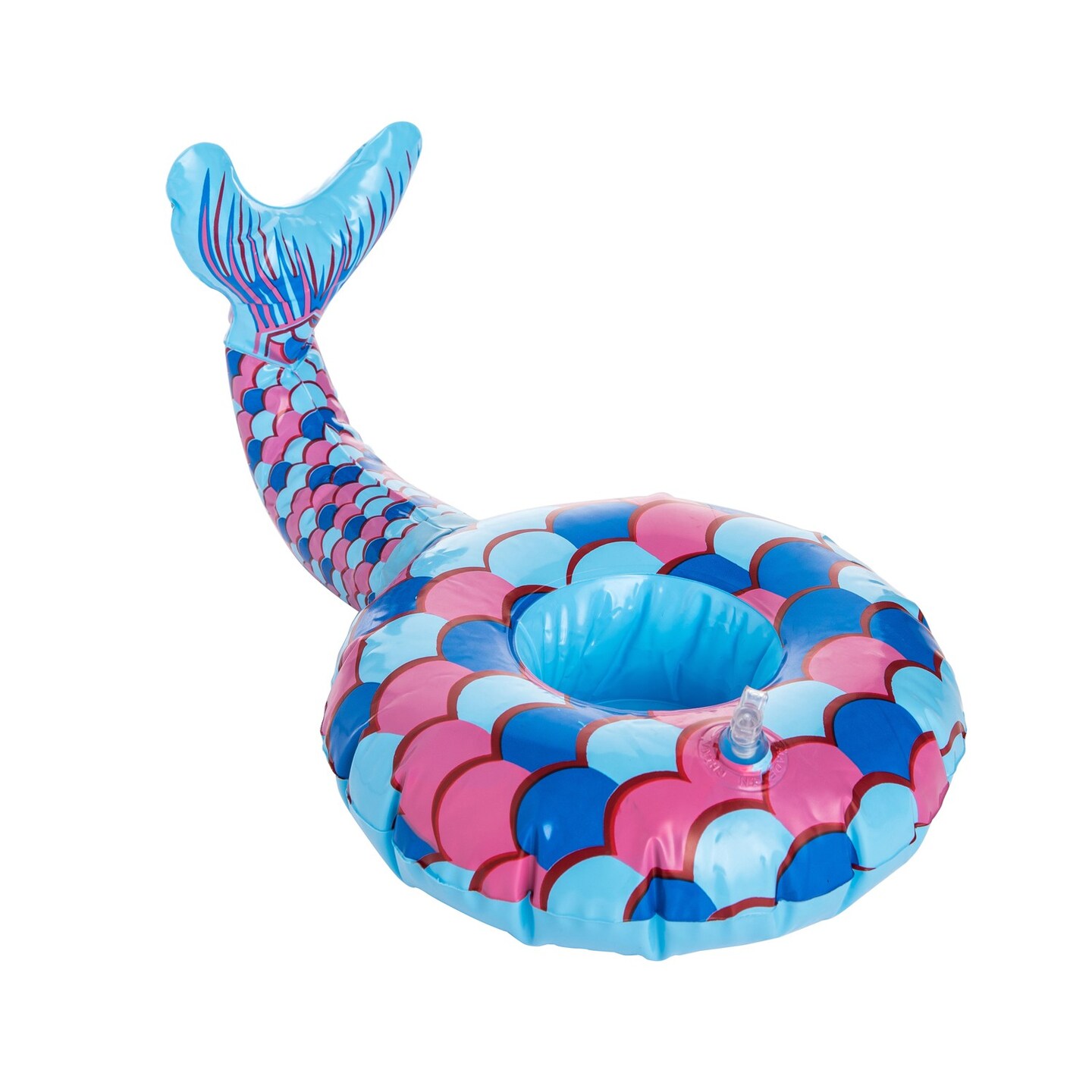 12" INFLATABLE MERMAID TAIL DRINK HOLDER | Michaels