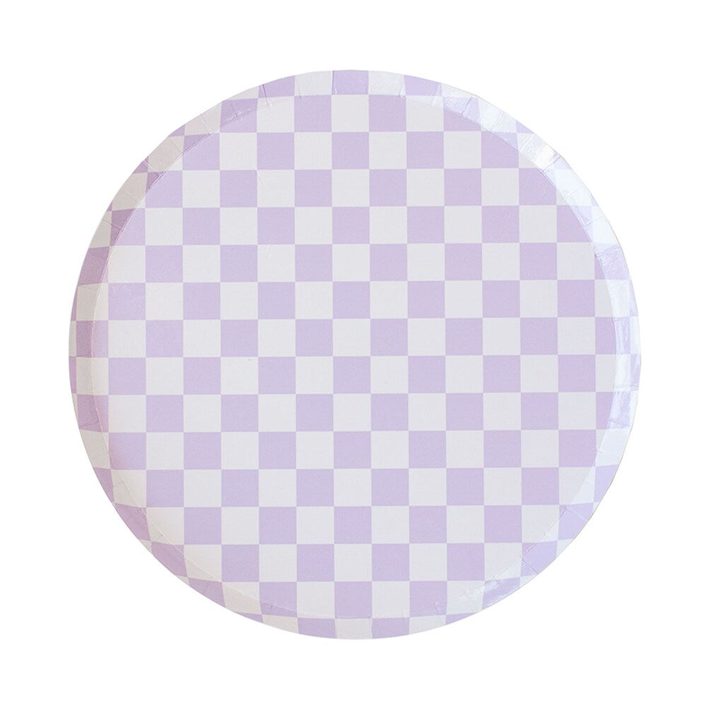 PURPLE CHECKER PLATES | Michaels