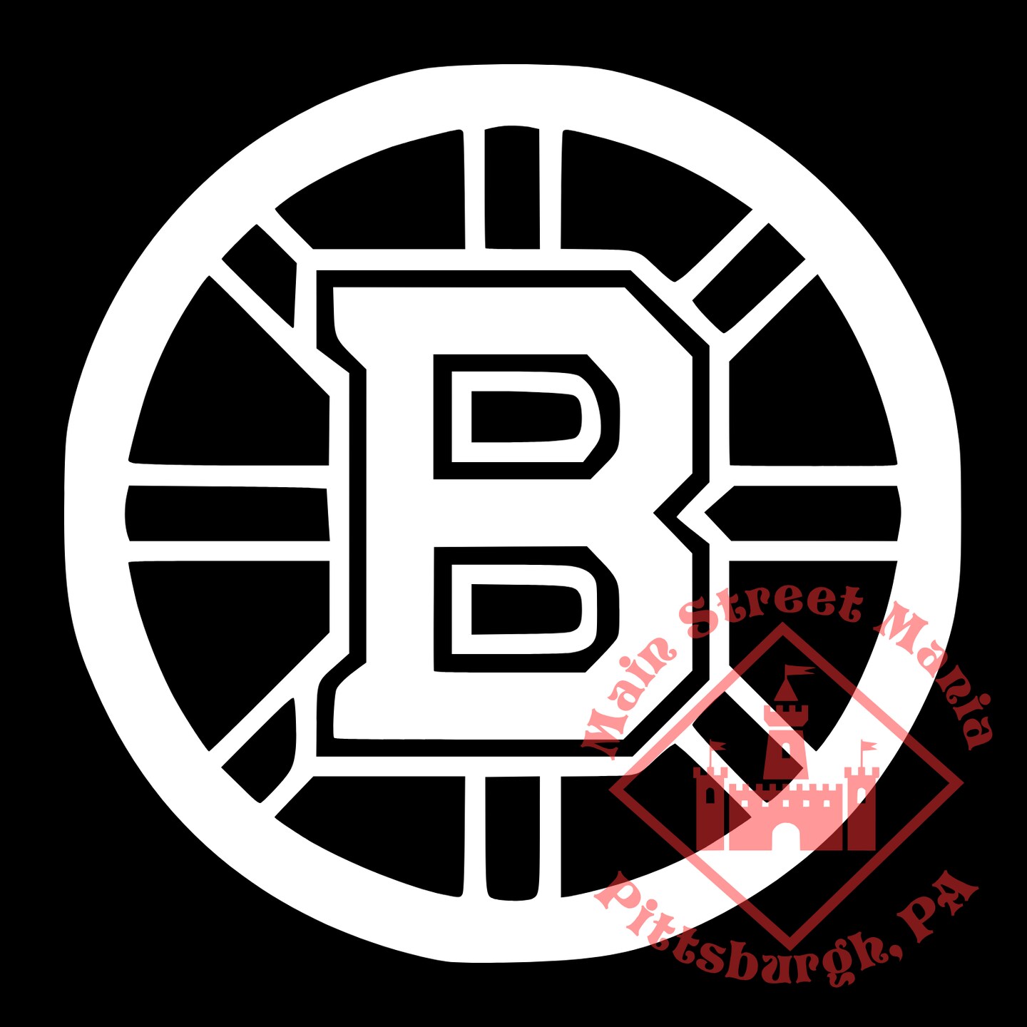 Boston Bruins Logo Sticker Decal | MakerPlace by Michaels