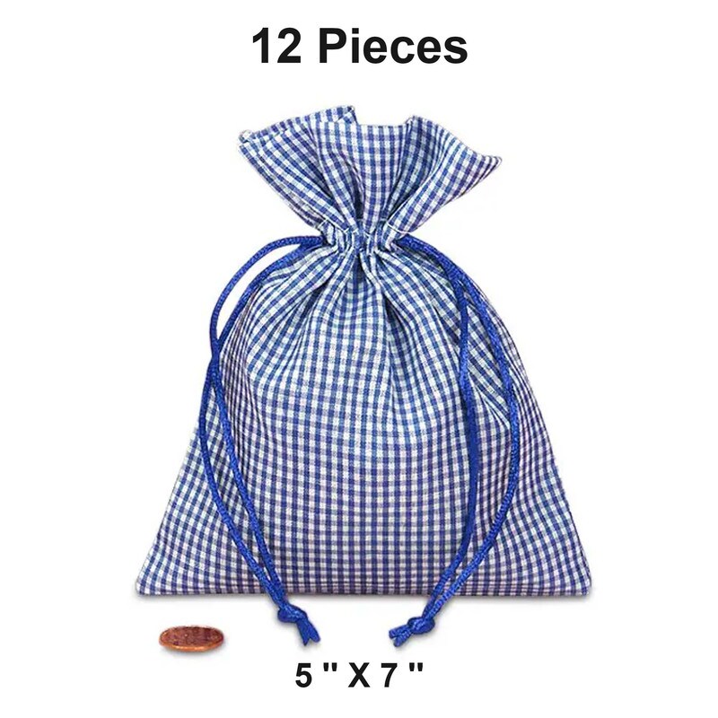 Gingham Royal Containers 5'' x 7'' Cute Gift Wrapping | Michaels