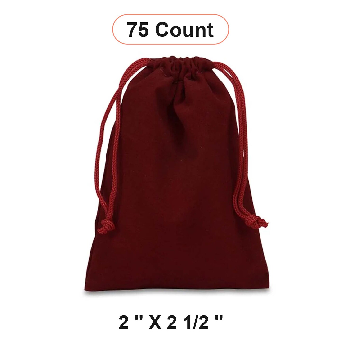 Velour Pouch for Jewelry 2" x 2 1/2" Perfect for Gifts | Michaels