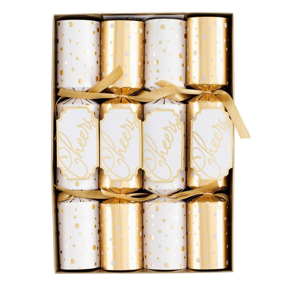 GOLD CHEERS CELEBRATION CRACKERS | Michaels
