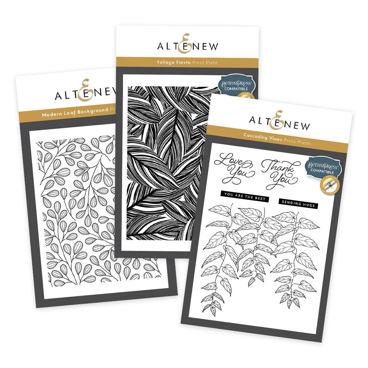 Leafy Luxe Press Plate Bundle | Michaels