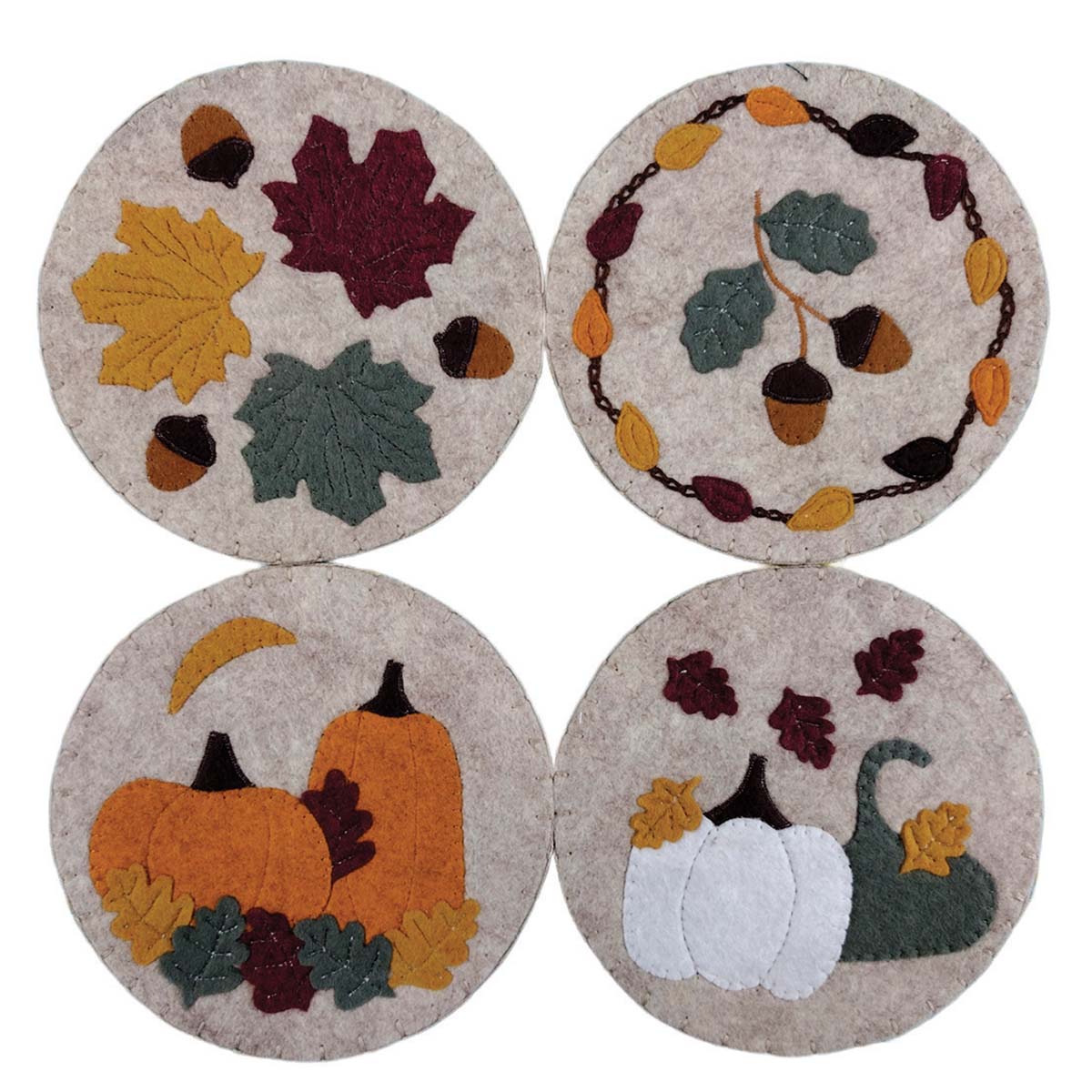 Rachel's of Greenfield Autumn Coasters Quilting Kit | Michaels
