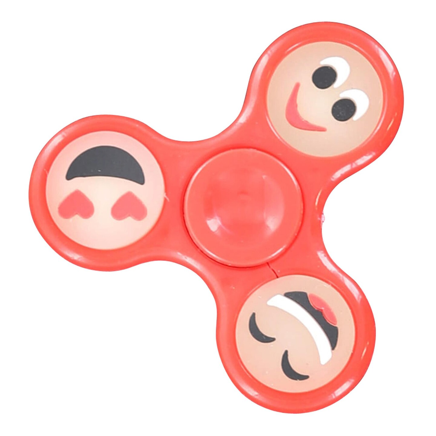 Emoji Smile Fidget Spinner | Red | Michaels