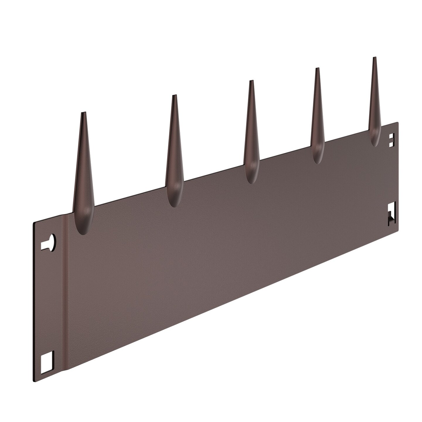 5-Pack Brown Galvanized Steel Rust-Resistant Garden Edging Borders for ...