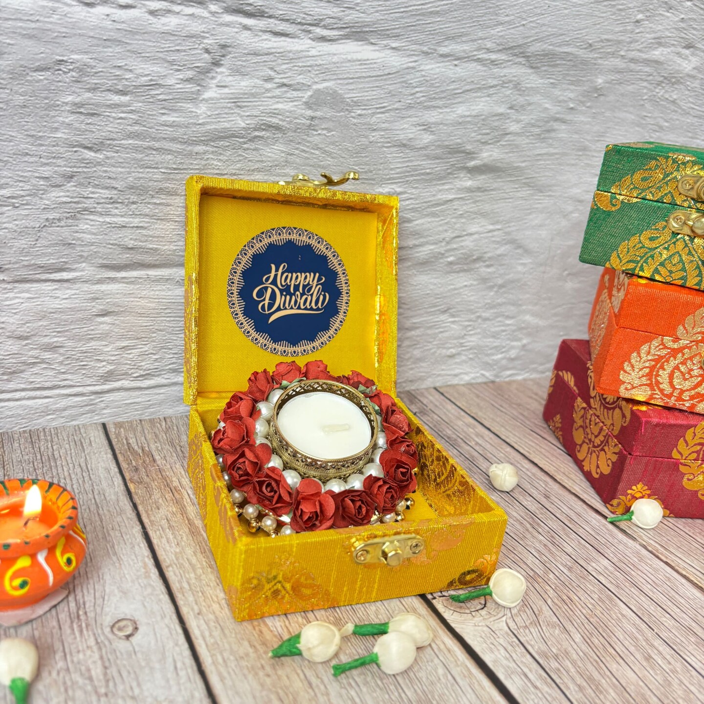 Diwali Gift Hamper Indian Festival Premium Deepawali Return Gift Box ...