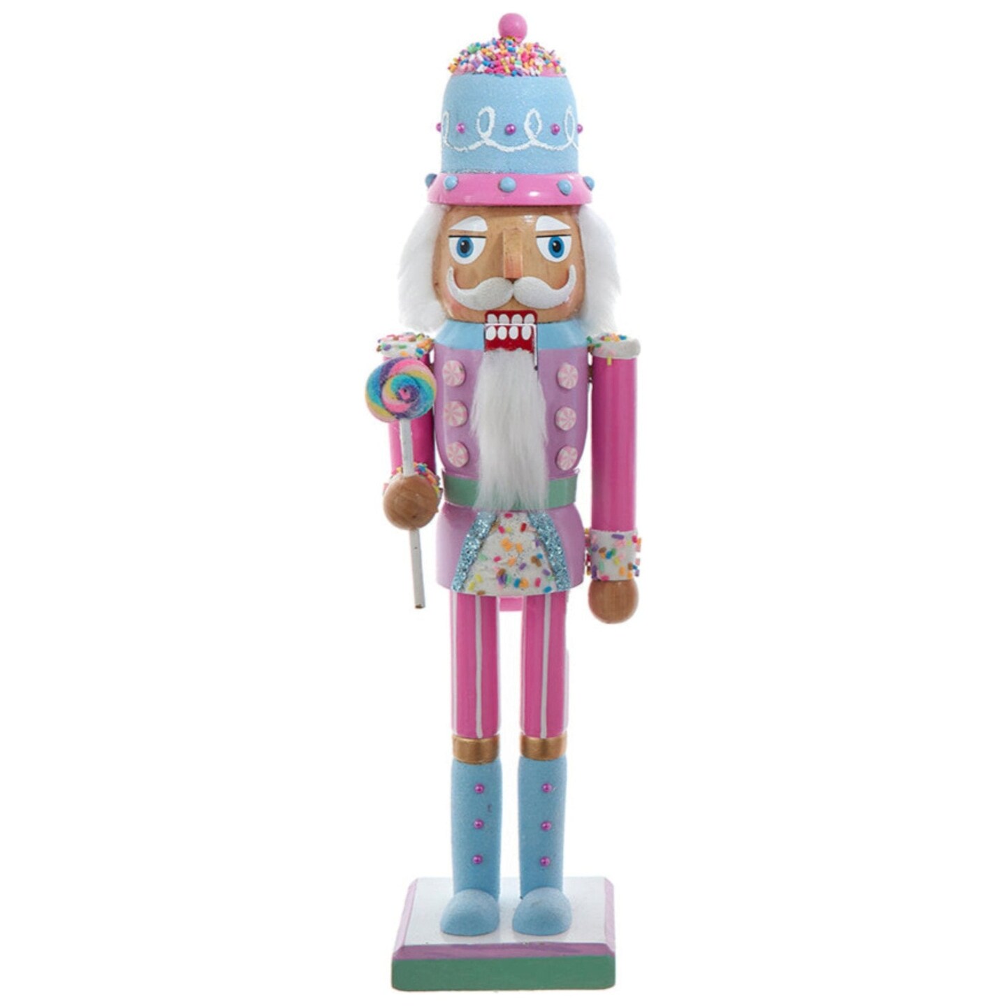 15" Wooden Candy Color Nutcrackers | Michaels