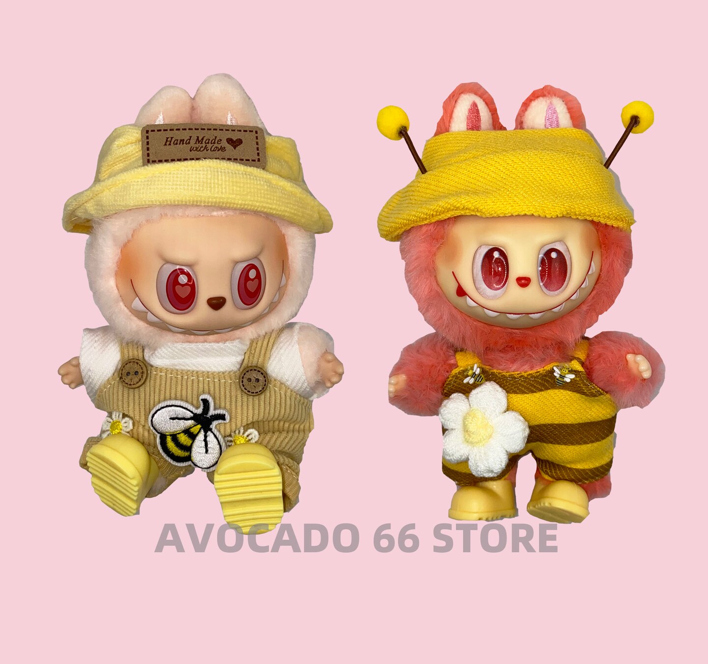 Labubu Cute Bee Doll Clothes｜Premium Handcrafted Doll Outfit Set with ...