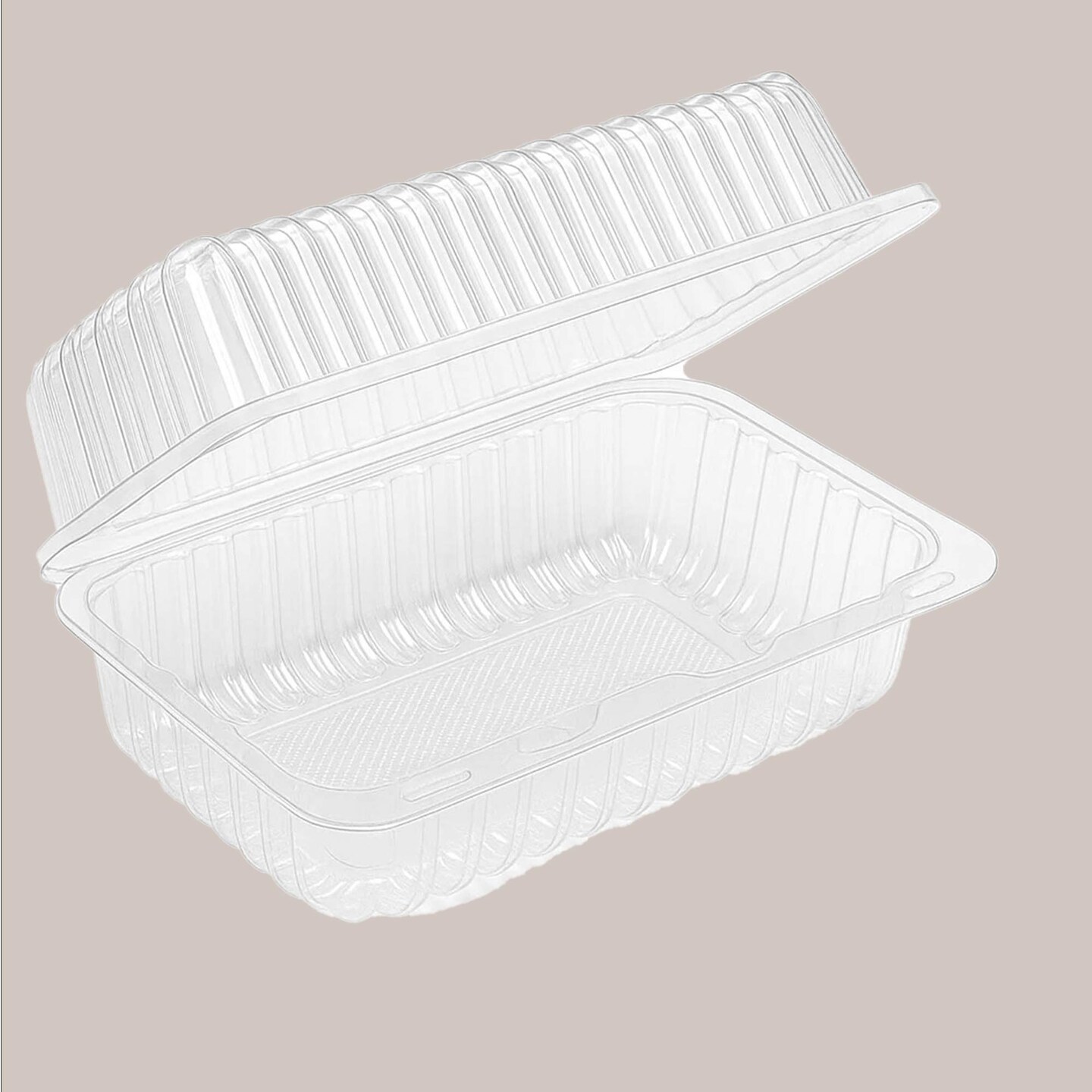 100 Count 7x4" Sol Pak Oblong Clear Hinged Container | Michaels