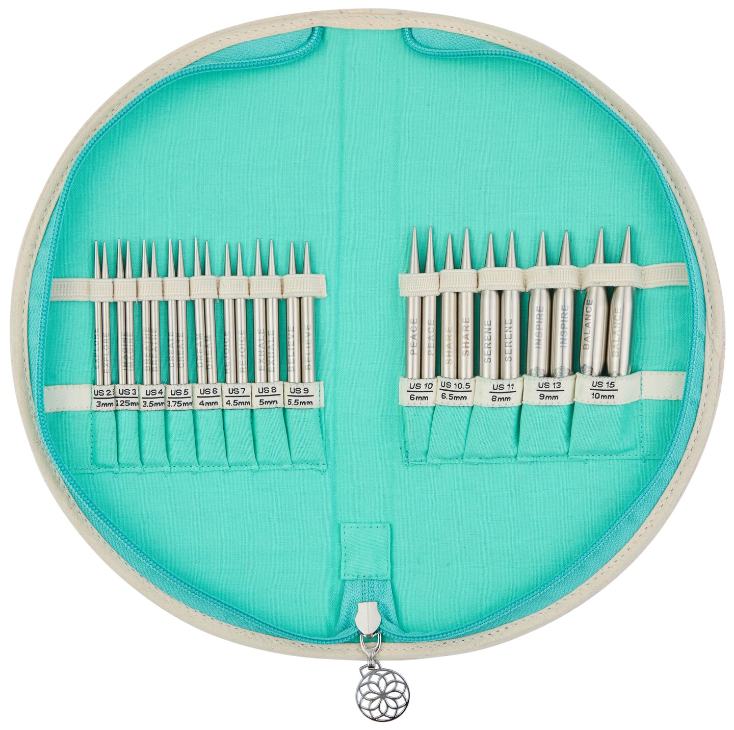 KnitPro-Mindful Passion Interchangeable Knitting Needle Set-13 Pair Of ...