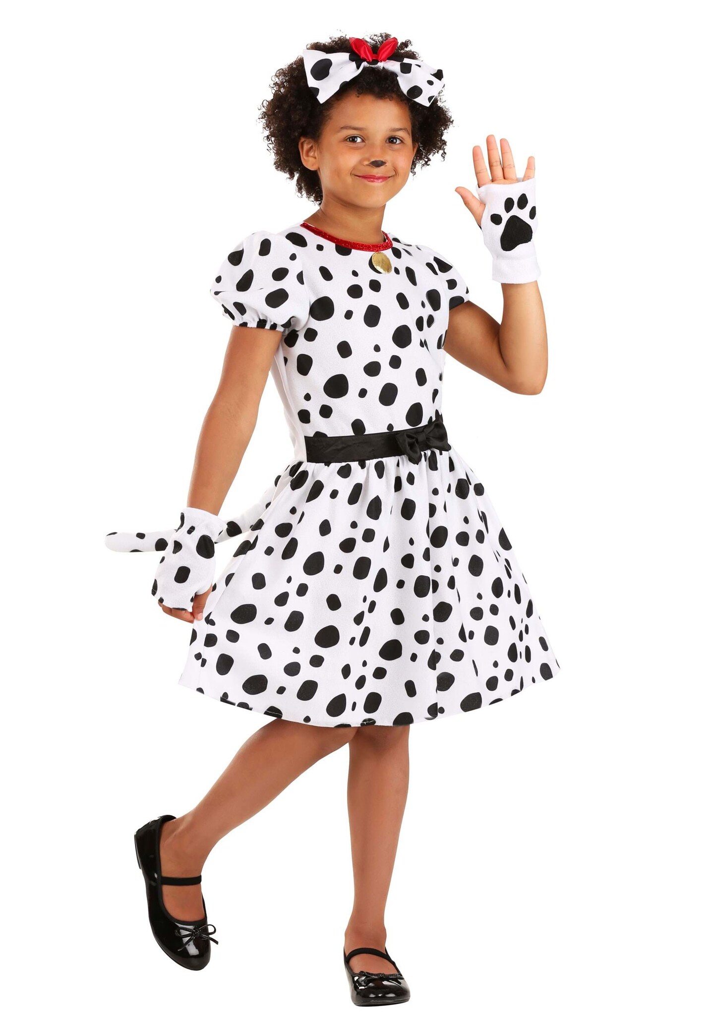 Kid's Dalmatian Dress Costume, Size: XL | Michaels