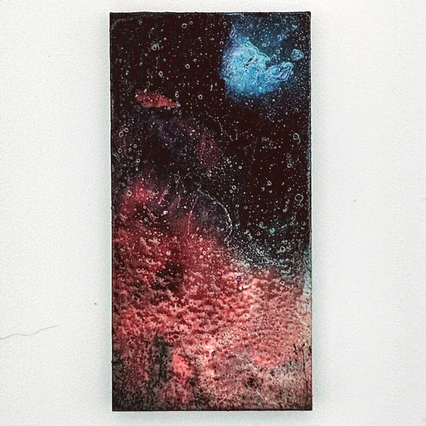 Solar Flare Alcohol Ink Magnet - 1 x 2 in. | MakerPlace by Michaels